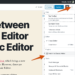 WordPress: Switch to Classic Editor from Block Editor (and back again)